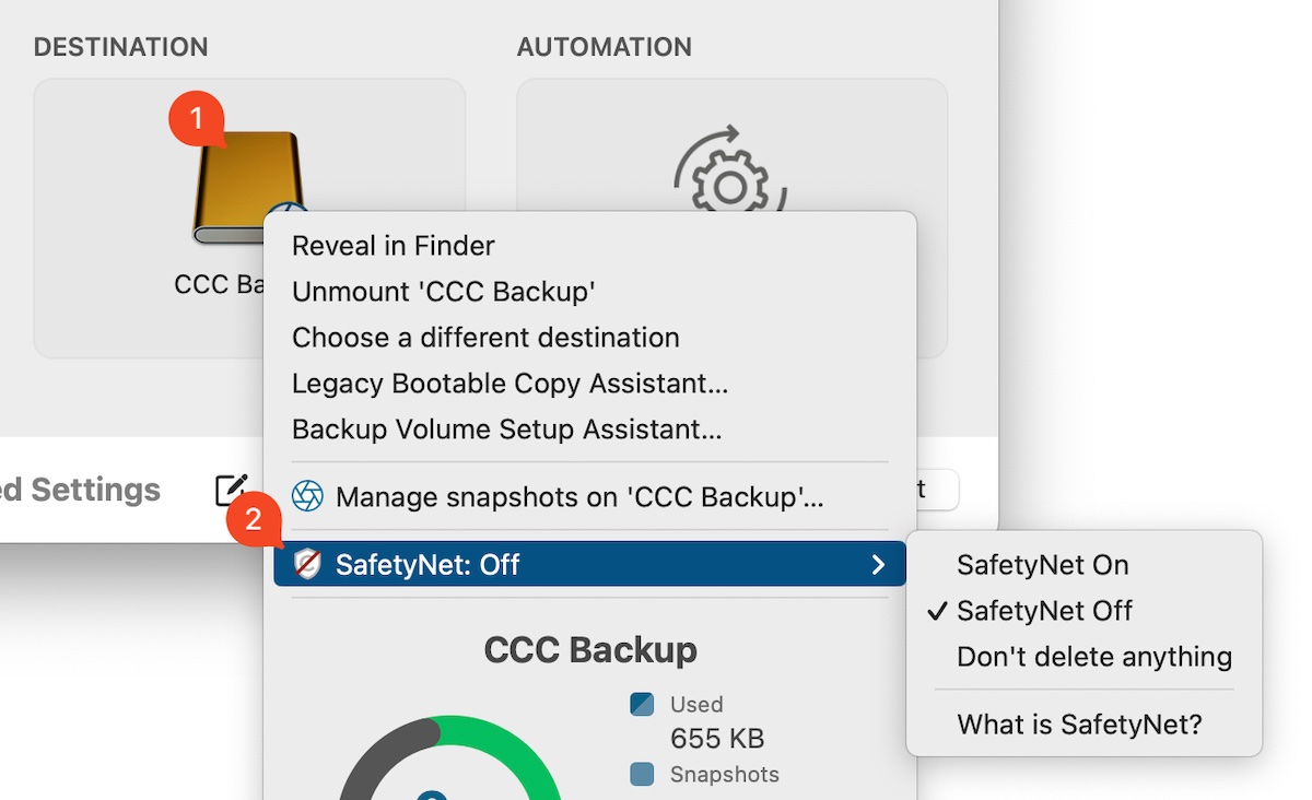 CCC SafetyNet: Temporary protection for destination content – CCC Knowledge Base
